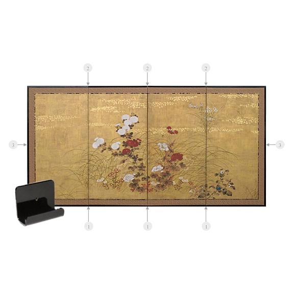 Japanese Folding Screen Hanging Kits – Art Fitters